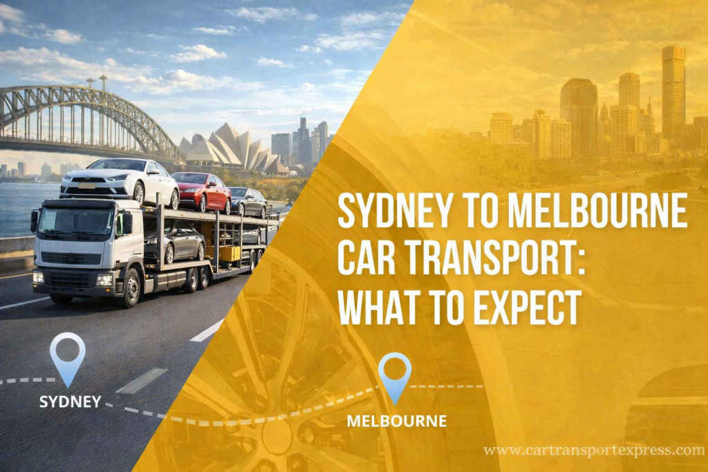 Sydney to Melbourne Car Transport: What to Expect - Car Transport Express